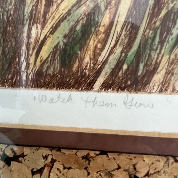 Art | Framed Artwork Watch Them Grow By Lynne Heffner Ferrante | Poshmark